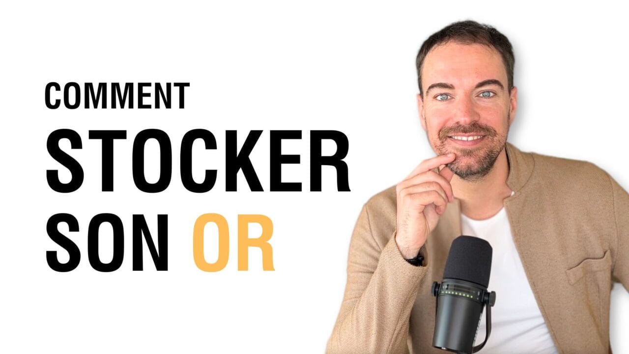 Blog LINGOR - Comment stocker son Or en 2025